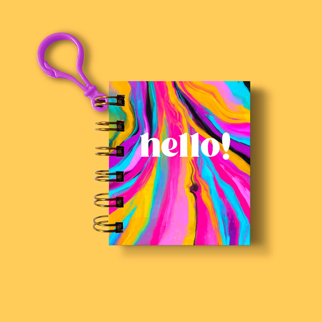 Hello Crazy Mini book (+Llavero) - Happydays