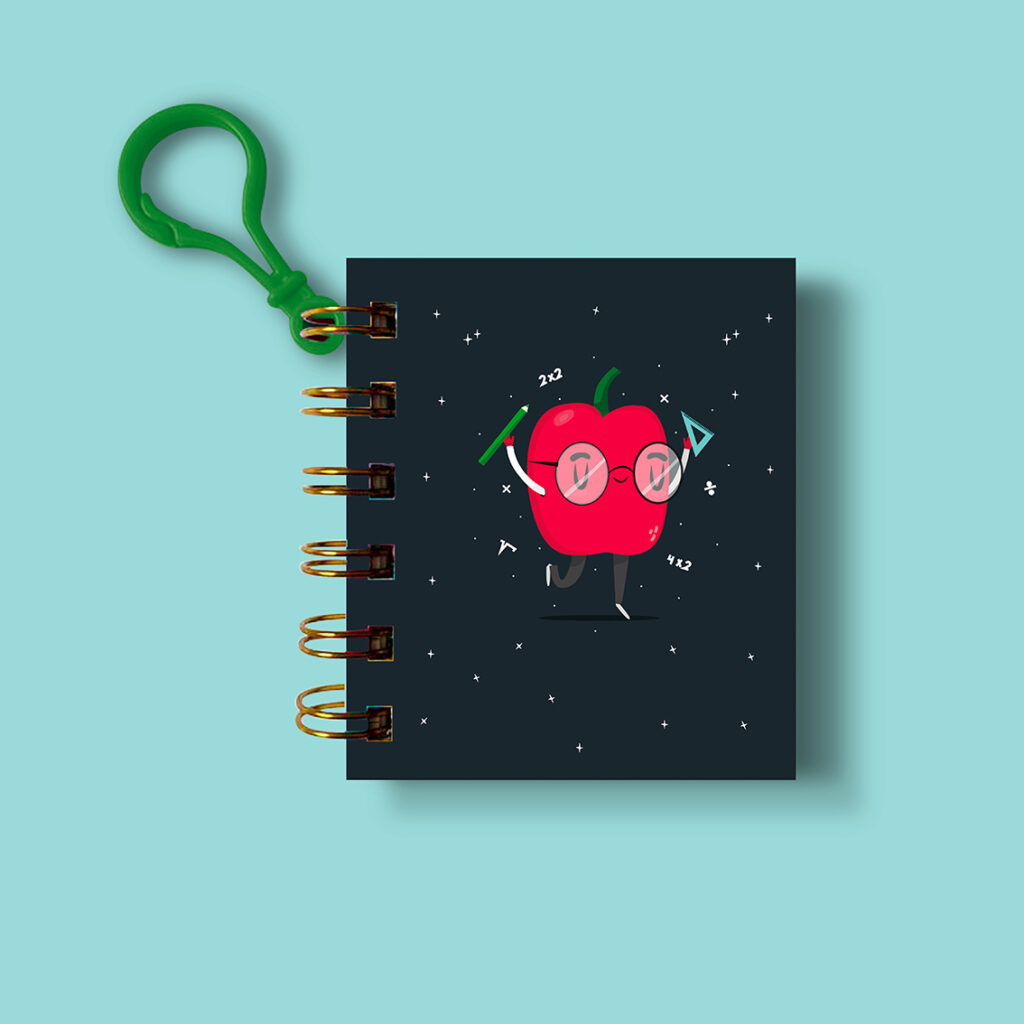 Zen apple Mini book (+Llavero) – Happydays